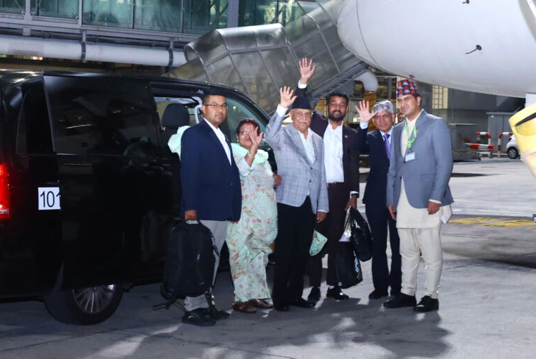 Prime Minister Oli is coming back home today after spending a week in ...