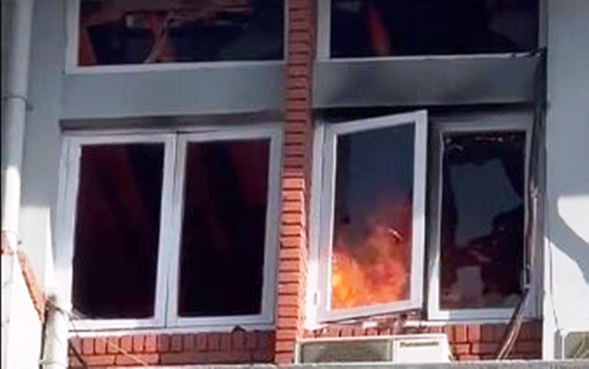 Fire Breaks Out at Water Supply Ministry - NepalverifiedNews
