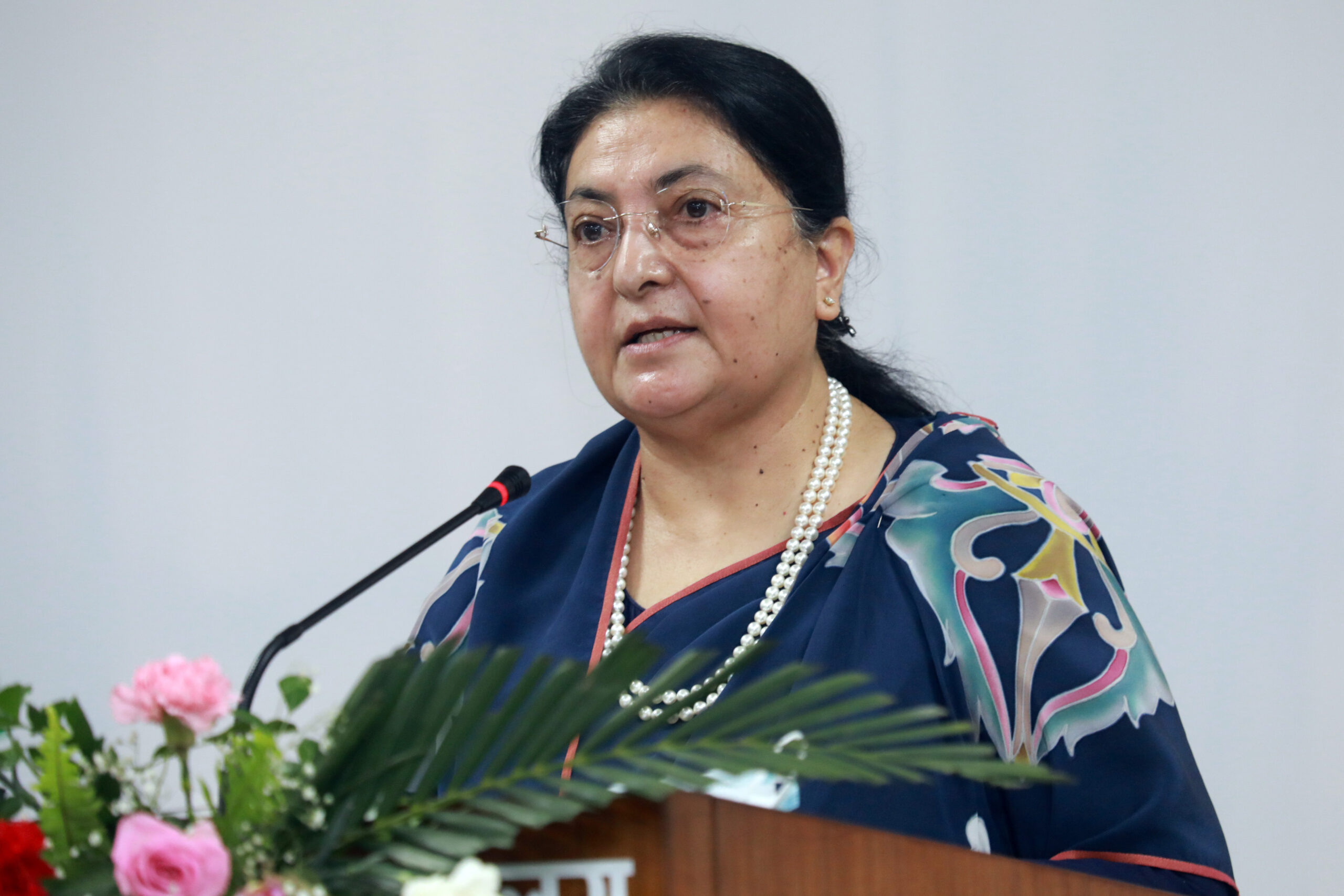 Former President Bhandari Calls for Stronger Protection of Workers ...