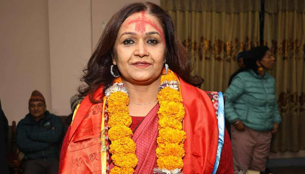 Nirmala Sharma Elected As The President Of FNJ - NepalverifiedNews