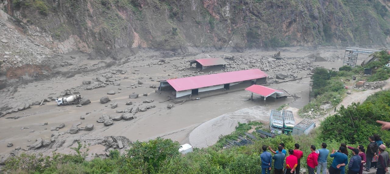 Glacial Lake Outburst Behind Rasuwa Flood, Confirms DHM Study ...