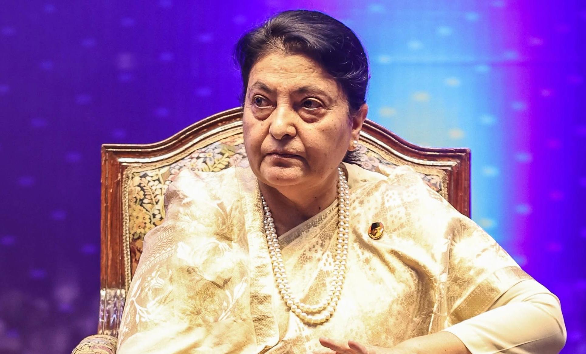 UML Not in Favor of Bidya Devi Bhandari’s Political Comeback ...