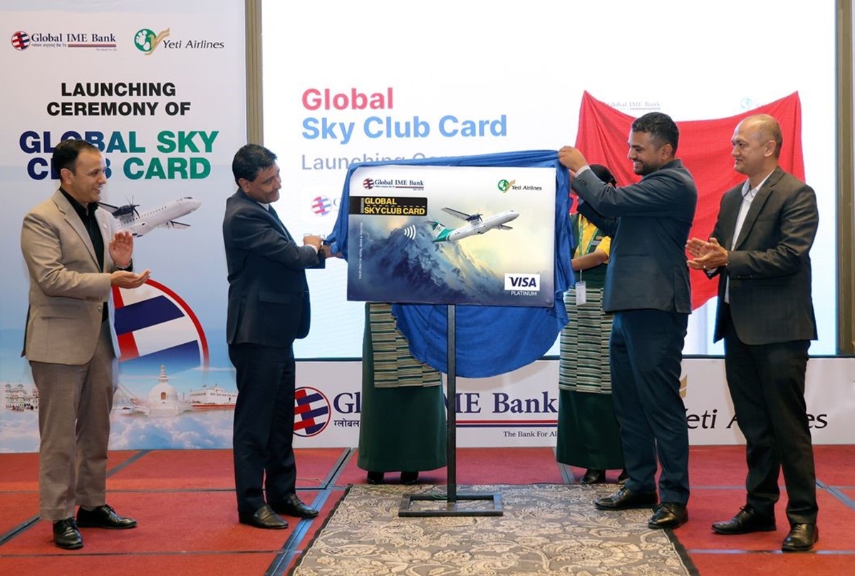 Global IME Bank Launches 'Global Sky Club Card' - NepalverifiedNews
