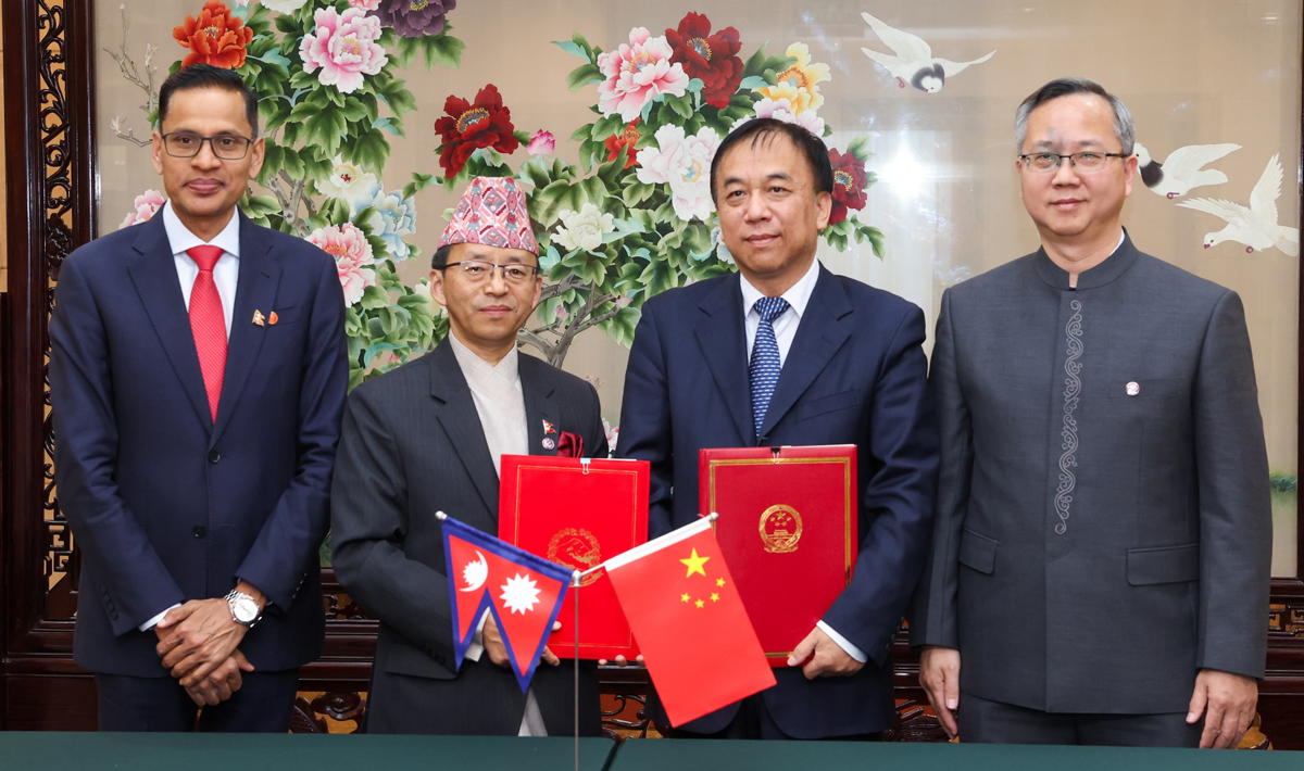 Nepal and China Sign 'Framework of Belt and Road Cooperation ...