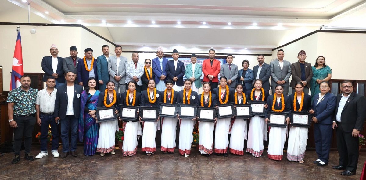 Prime Minister Oli Honors Nepali Athletes for International ...