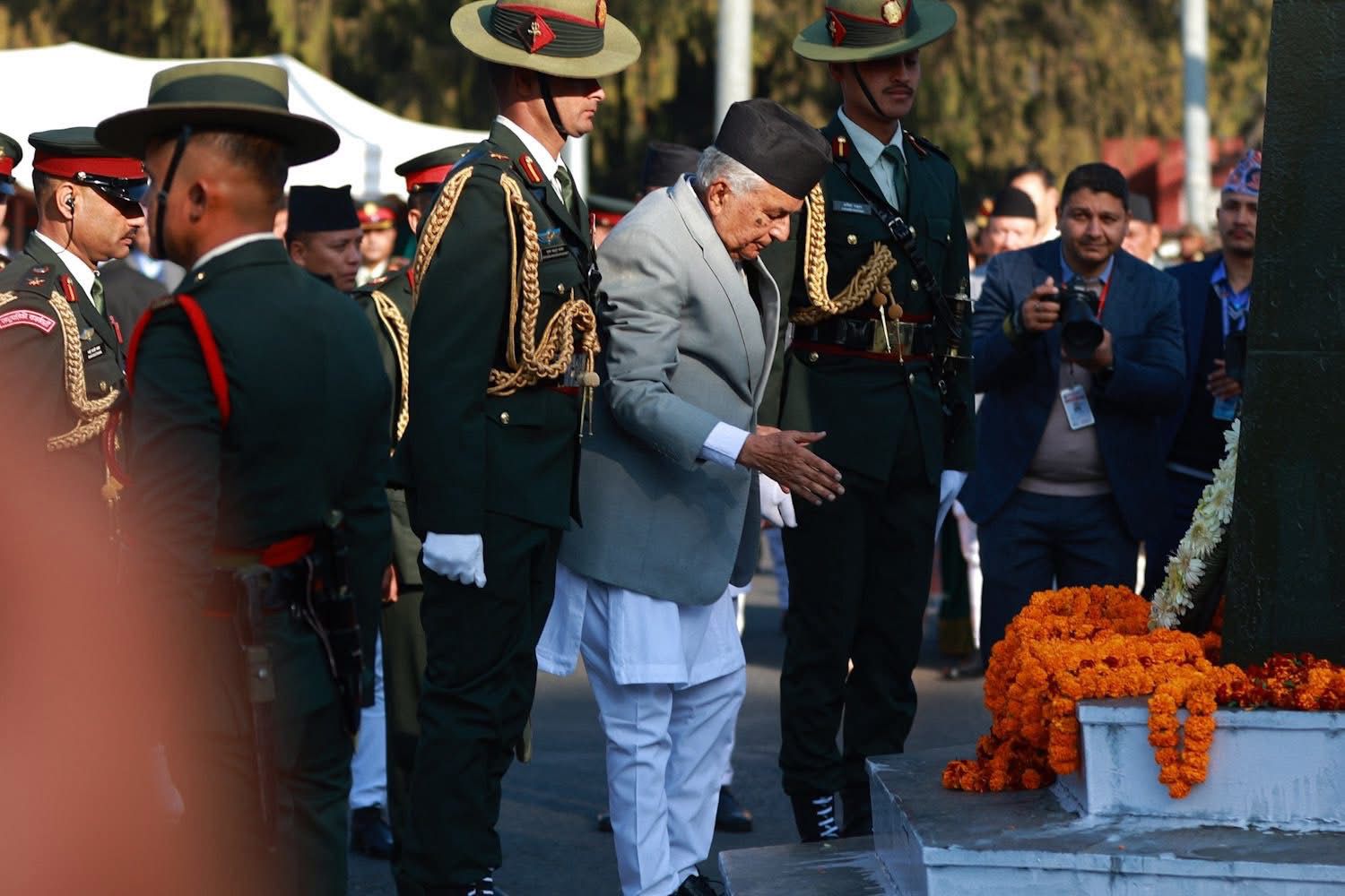 President Paudel Honors Prithvi Narayan Shah on National Unity Day ...